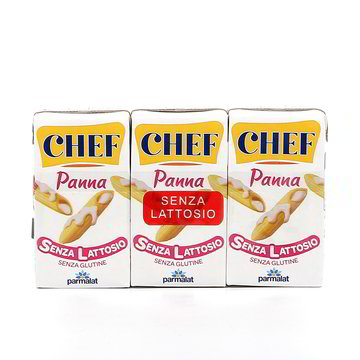 CHEF PANNA SENZA LATTOSIO PARMALAT 3x125 ml in dettaglio | Pim Spesa Online
