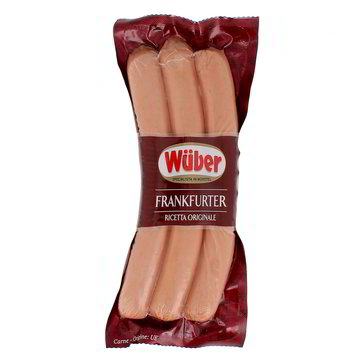 WÜRSTEL FRANKFURTER DI PURO SUINO WÜBER 200 g in dettaglio | Pim Spesa ...