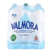 ACQUA NATURALE VALMORA 6 bottiglie GRANDI da 1,5 l in dettaglio | Pim ...